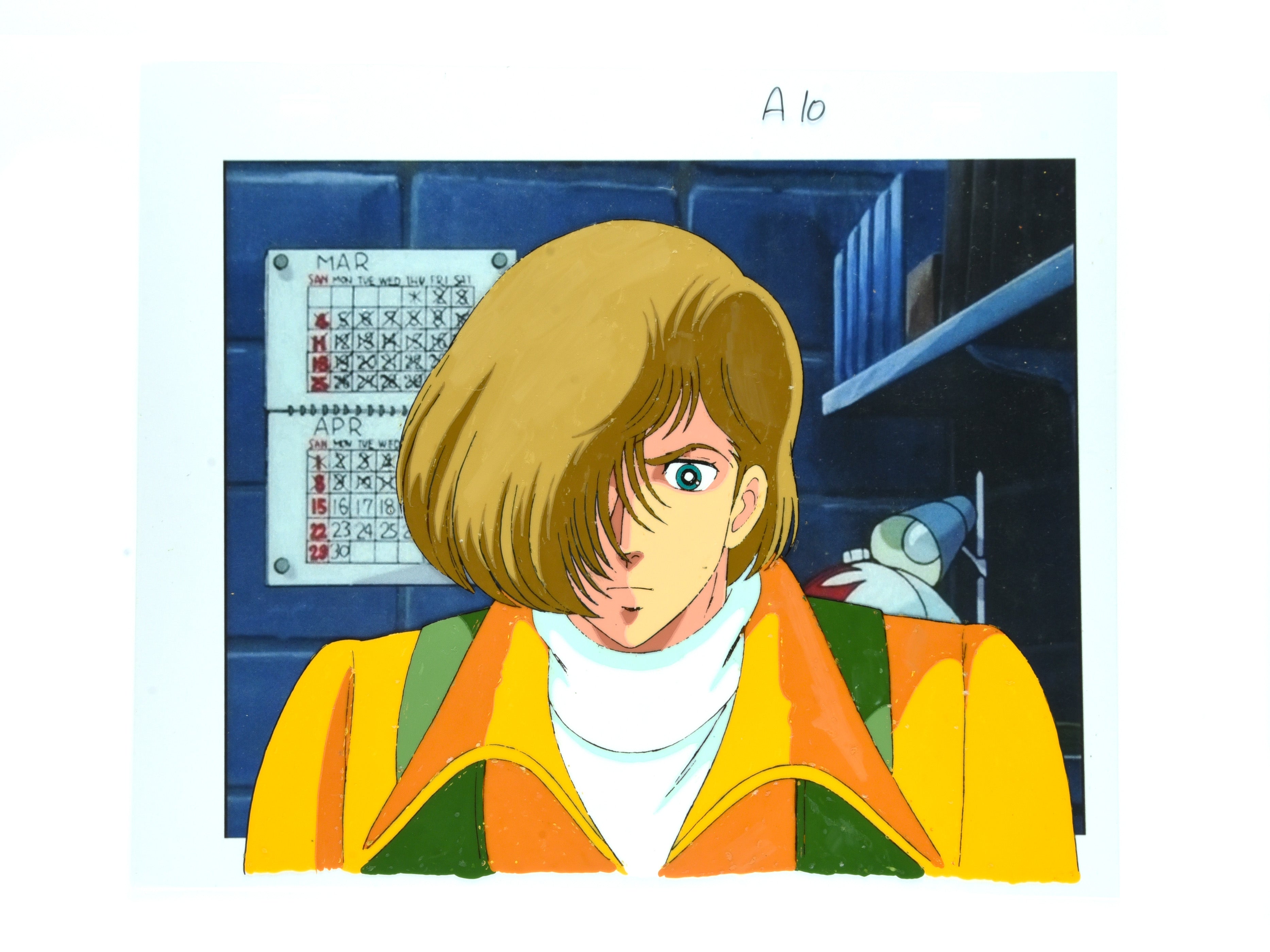 Area 88 - Kazama Shin close-up - Timeless Cel Gallery