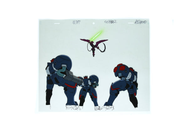 Mobile Suit Gundam W - Epyon - Key Master Setup Timeless Cel Gallery