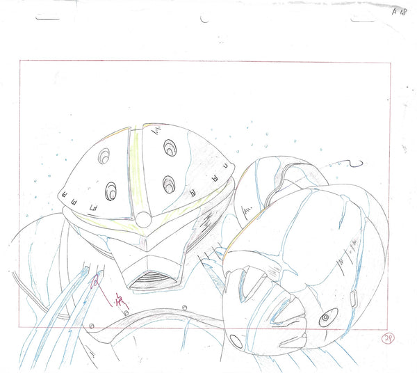 Mobile Suit Gundam The 08th MS Team MSM-04 Acguy Timeless Cel Gallery