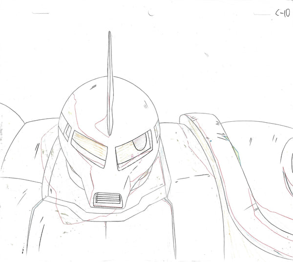 Mobile Suit Gundam The 08th MS Team - Topp's Zaku -Timeless Cel Gallery