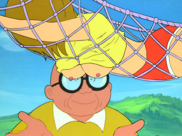 Miss Machiko - Machiko about to get milked - Timeless Cel Gallery