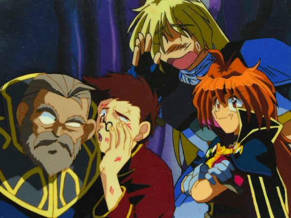 Slayers - Lina and Gourry Key Master Setup - Timeless Cel Gallery