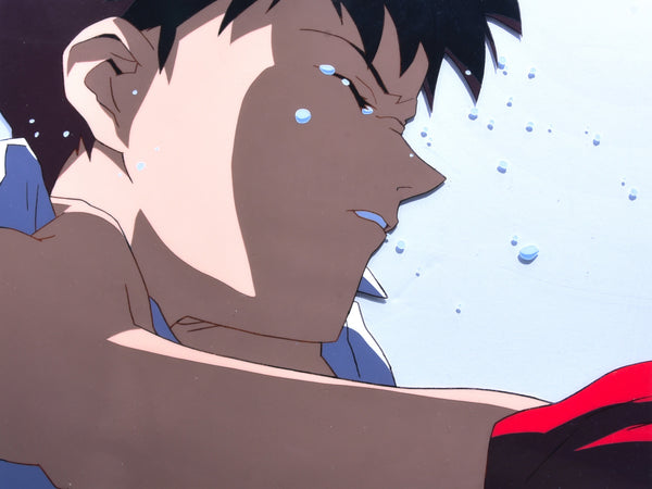 Neon Genesis Evangelion - Sobbing Shinji cel - Timeless Cel Gallery
